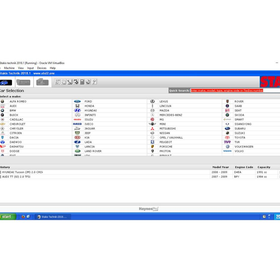 Jual Hayness PRO Stakis Teknik Workshop DATA 2018.1 Virtualbox | Shopee ...