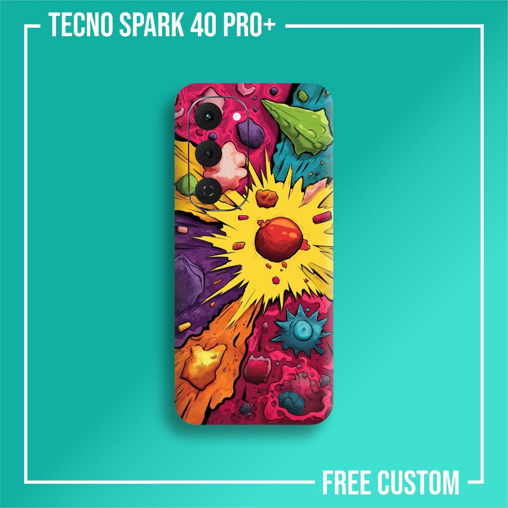 Jual Tecno Spark 40 Pro+ Garskin HP Custom Isi 2 PCS - Maxdecal ...