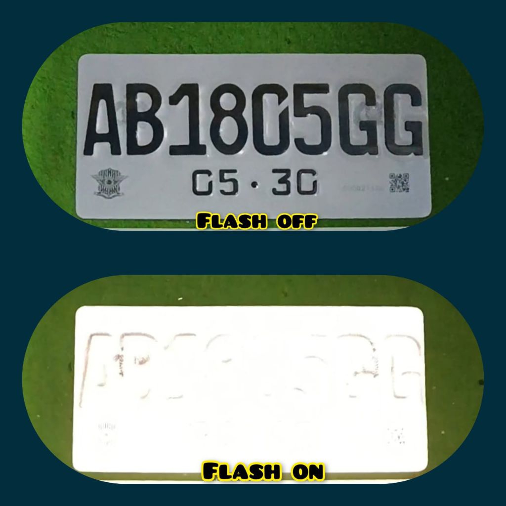 Jual Plat mobil JDM full reflektif blank barcode 2pcs | Shopee Indonesia