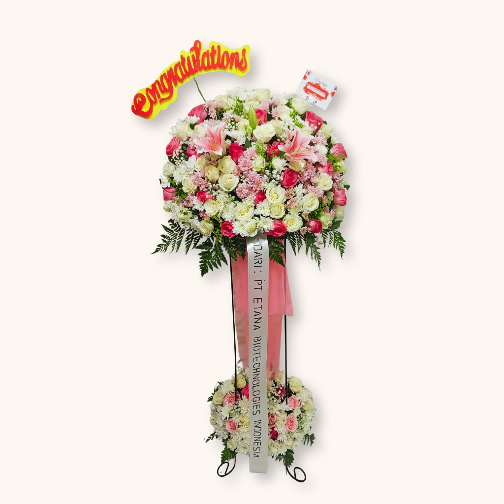 Jual Standing Flower Congratulation/ Standing Flower/ Standing Flower ...