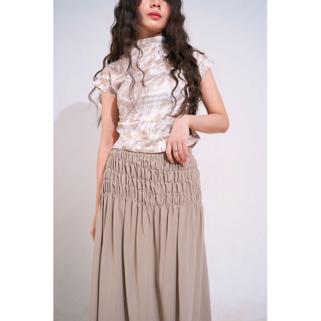 Jual Zéa - Jollie - Skirt Rok Kerut Kondangan Lebaran | Shopee Indonesia