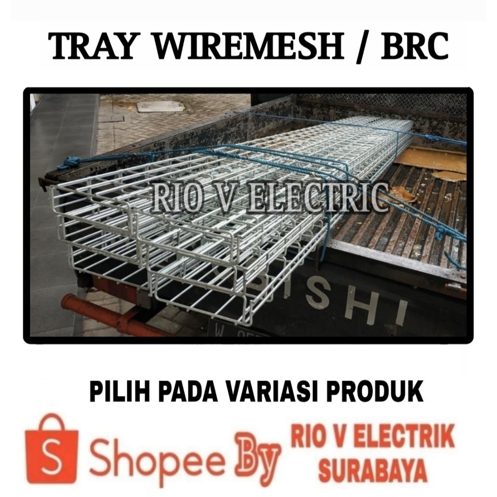 Jual KABEL TRAY BRC 100X50X3000 RAK CABLE CAGE WIREMESH Galvanis OCP ...