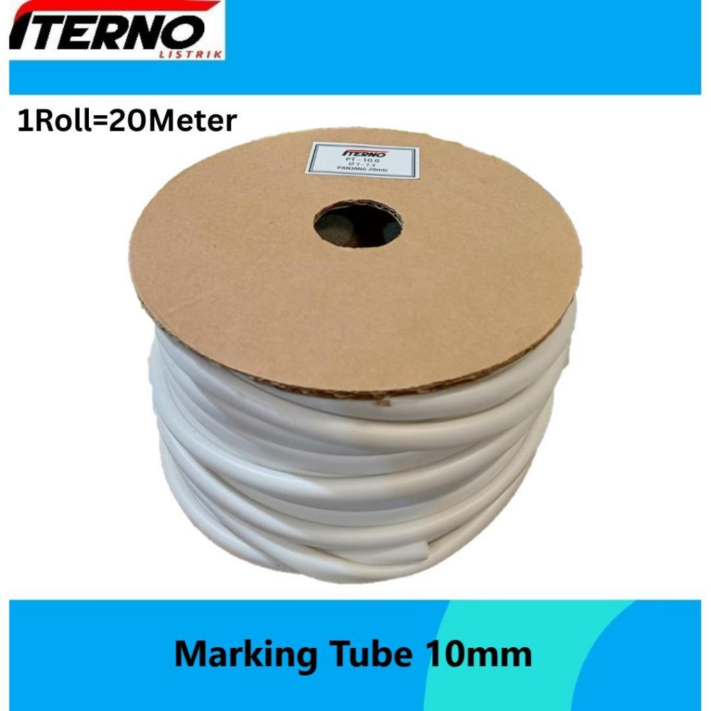 Jual Marker Tube Kabel 10mm 20M Tubing Marker Iterno | Shopee Indonesia