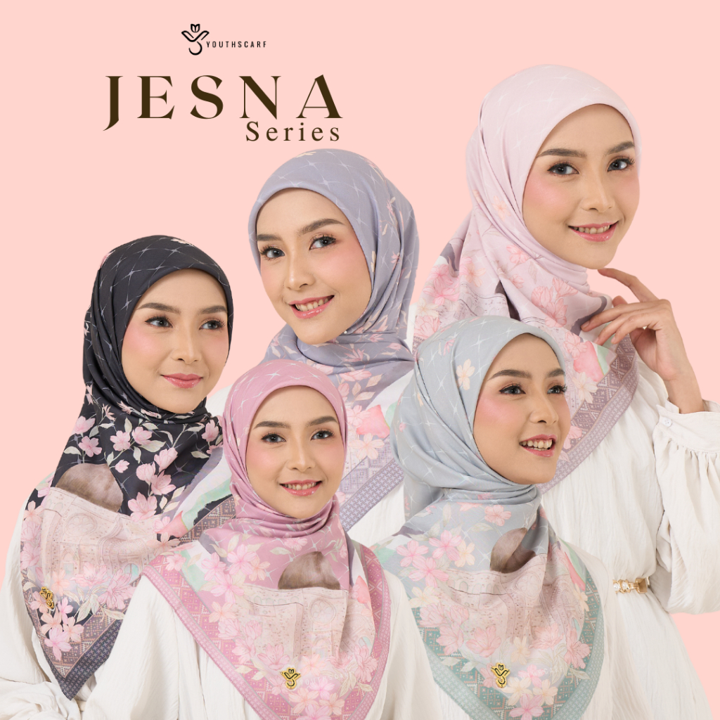 Jual Youthscarf - (JESNA SERIES) Hijab printing - Jilbab Motif Baru ...