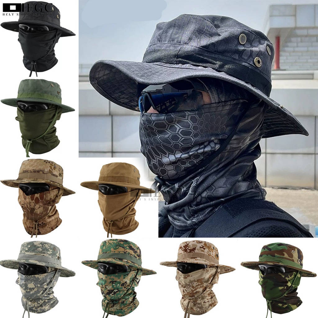 Jual TERBARU !! TOPI RIMBA + BUFF NINJA Setelan Topi Gunung Outdoor ...
