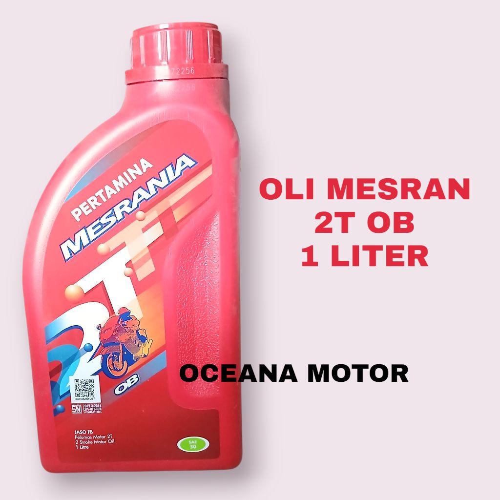 Jual OLI MESRAN 2T OB OLI SAMPING 1 LITER | Shopee Indonesia