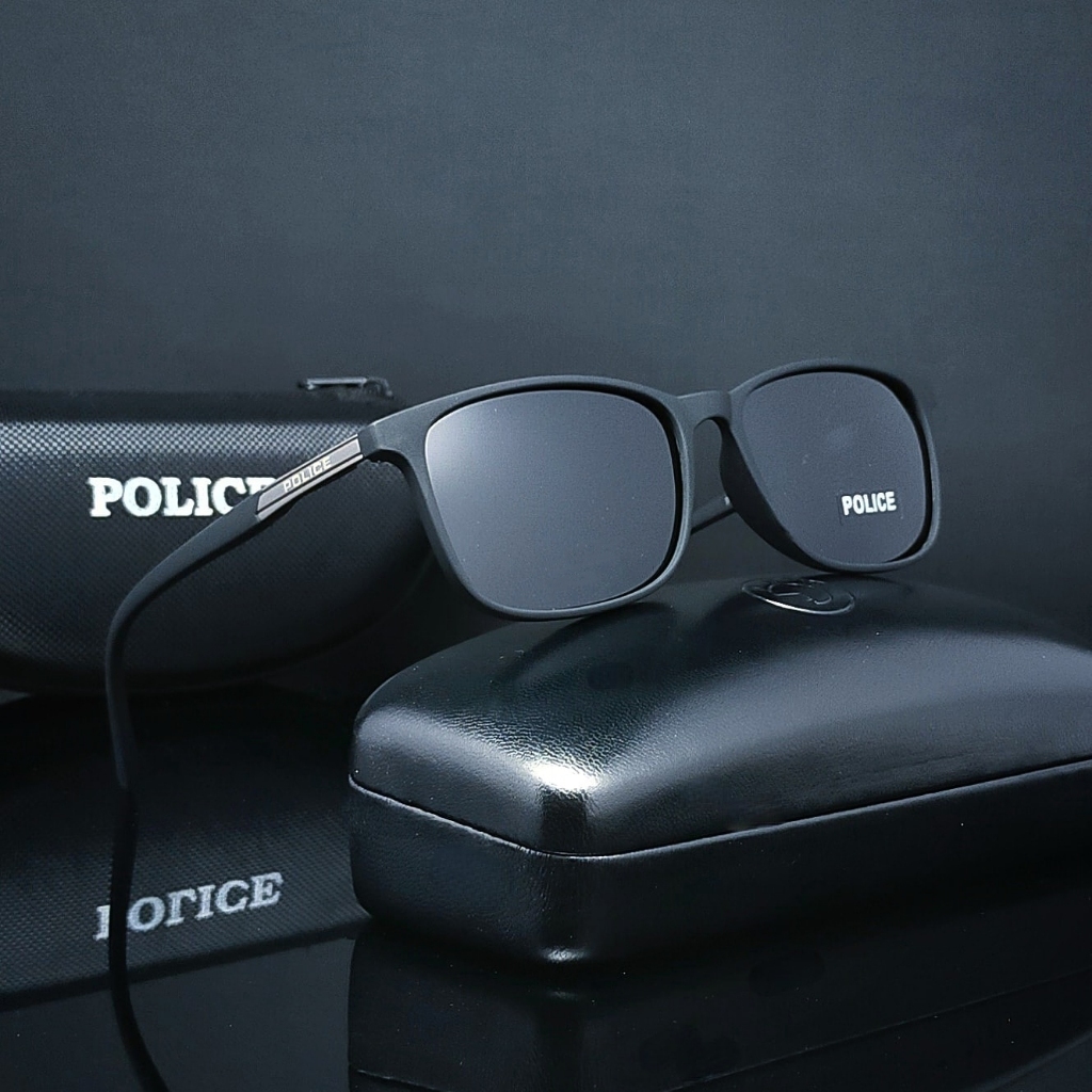 Jual TERMURAH!!! Kacamata Sunglasess Pria POLICE 1216 Sporty Lensa Polarized Fullset free lap ...
