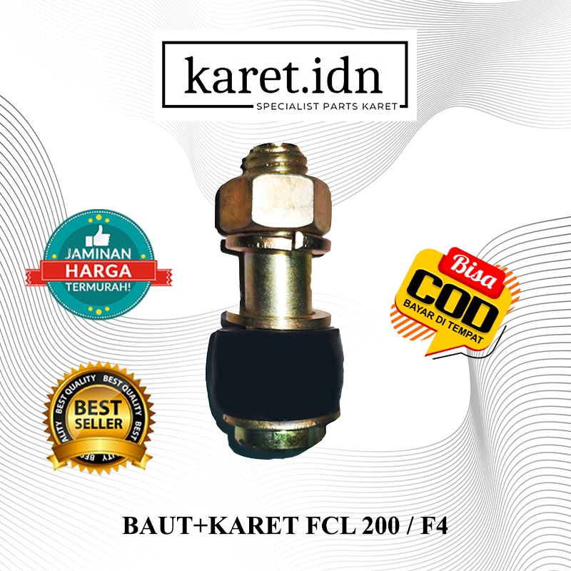 Jual BAUT KARET KOPLING FCL 200 F4 fcl4 #4 BOLT rubber coupling Fcl 4 ...