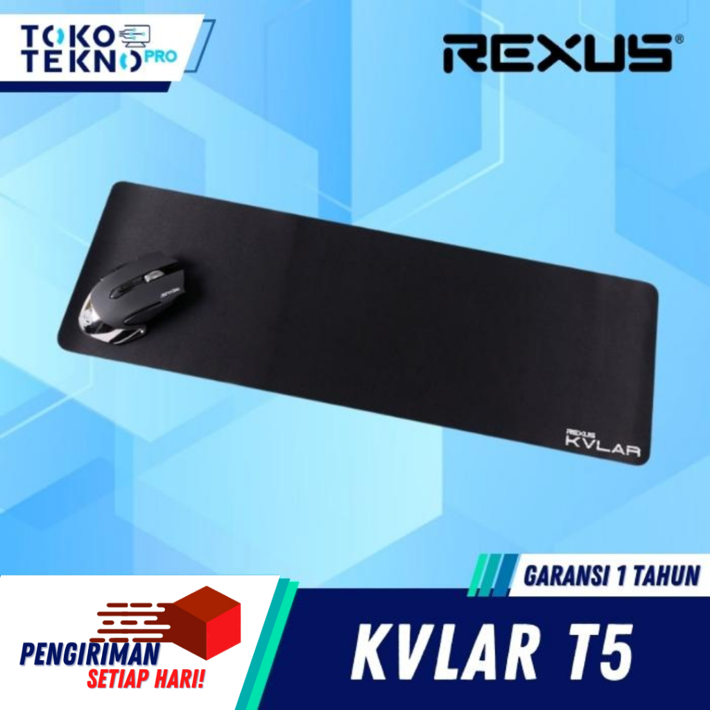 Jual Rexus T5 Kvlar Gaming Mousepad XL Edition | Shopee Indonesia
