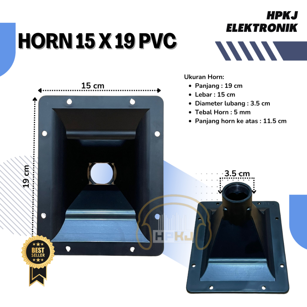 Jual horn tweeter 15cm X 19cm PVC horen tweeter 15x19 pvc | Shopee ...