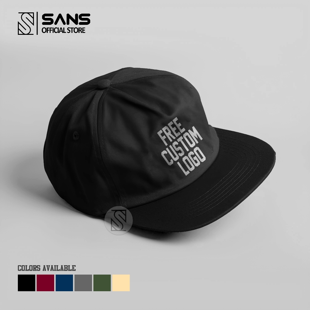 Jual TOPI SNAPBACK HAT Sablon DESAIN CUSTOM SENDIRI - TOPI CAPS ...