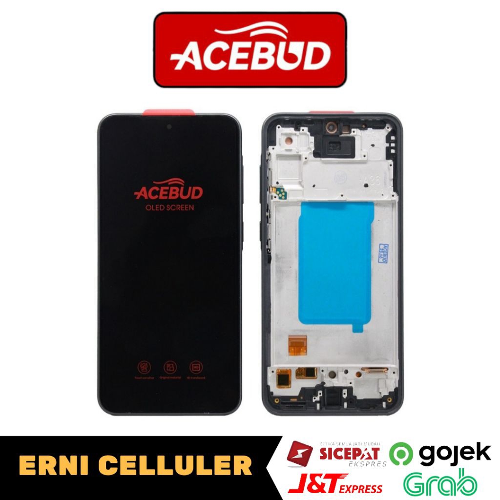 Jual LCD TOUCHSCREEN SAMSUNG A36 5G A366 + FRAME OLED FINGER ACEBUD ...