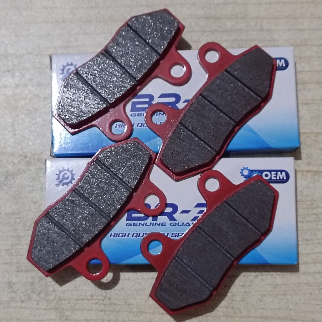 Jual PAKET KAMPAS REM MOTOR LISTRIK POLYTRON FOX R DEPAN BELAKANG ...