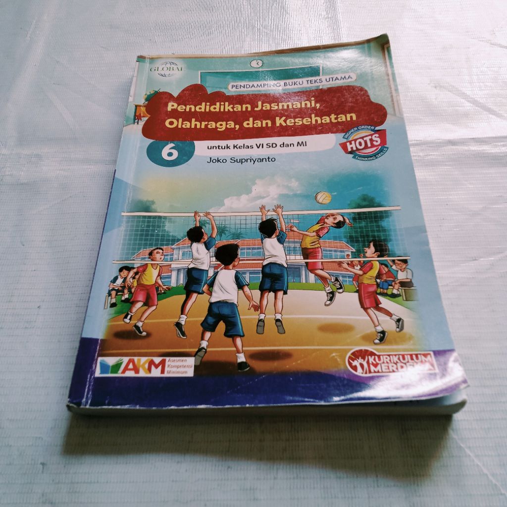 Jual PENDIDIKAN JASMANI,OLAHRAGA,DAN KESEHATAN UNTUK KELAS 6 SD ...
