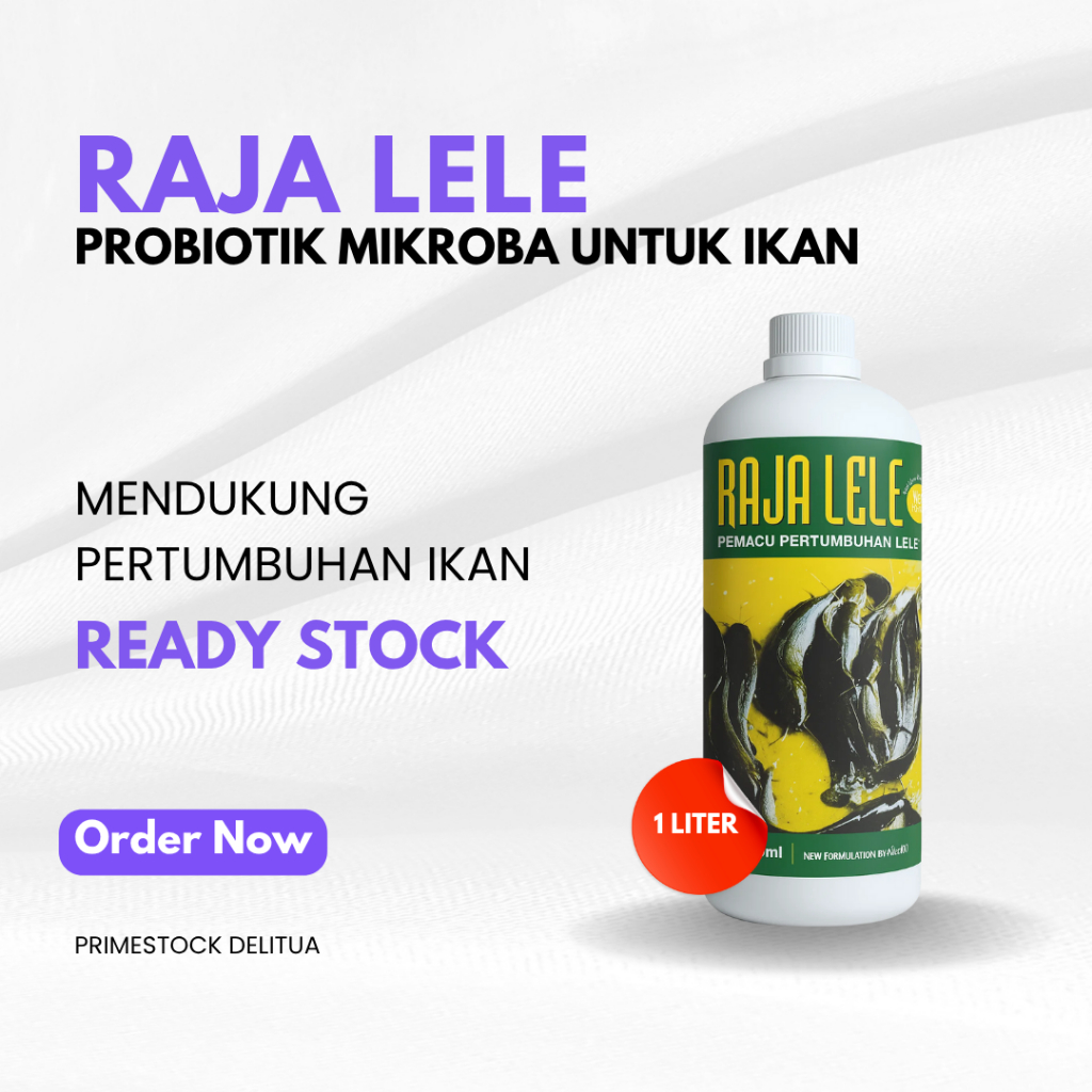 Jual Raja Lele 1000 ML: Mikroba Probiotik Maksimalkan Produksi dan ...