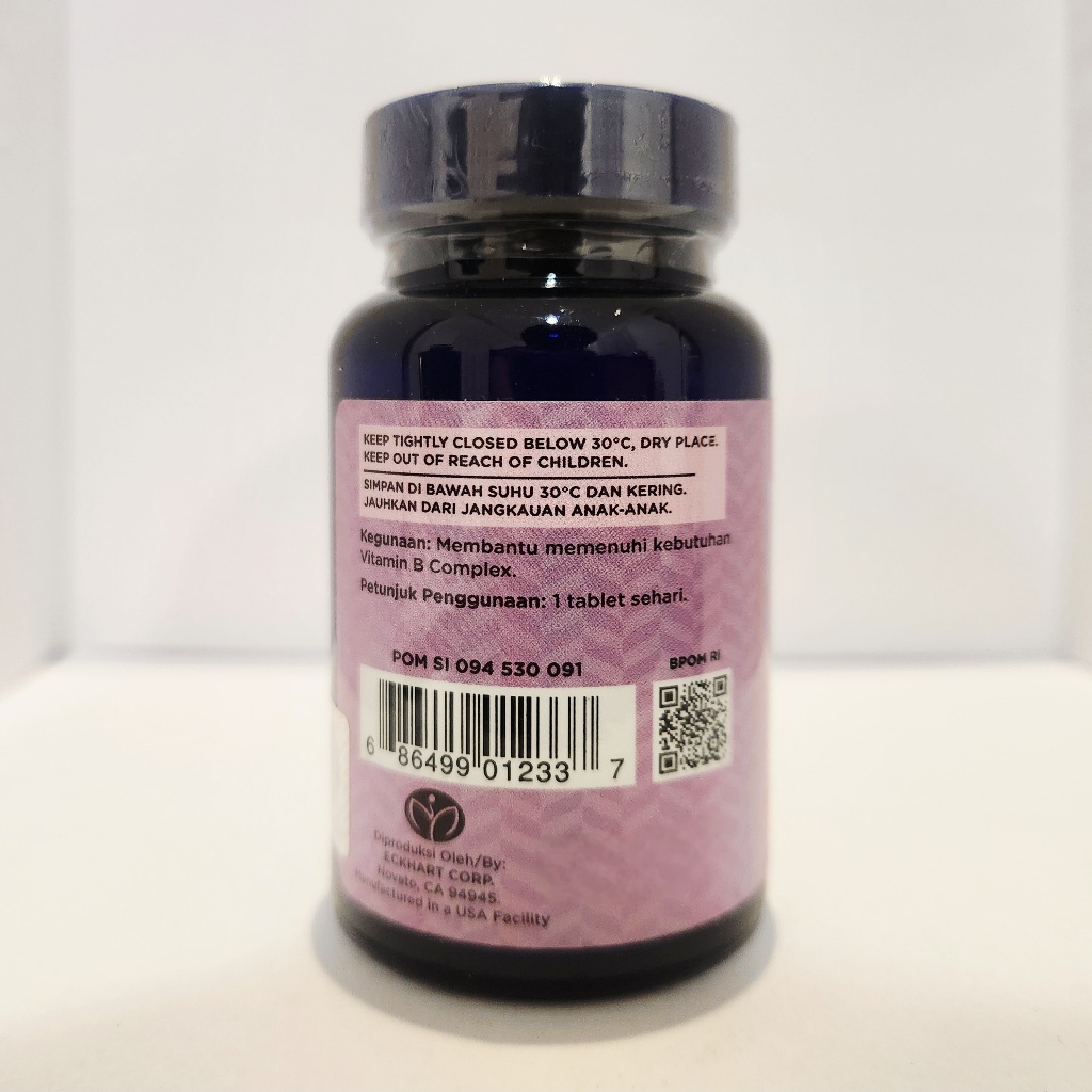 Jual WELLNESS Mega B Complex (30 Tablets) - Suplemen Makanan, Vitamin B ...