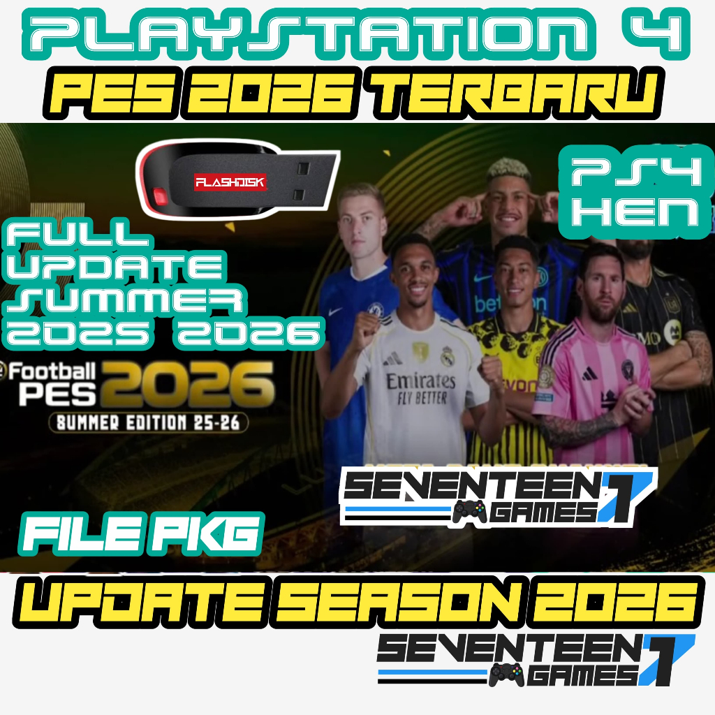 Jual PES 2026 Game Untuk PS4 Hen | Shopee Indonesia