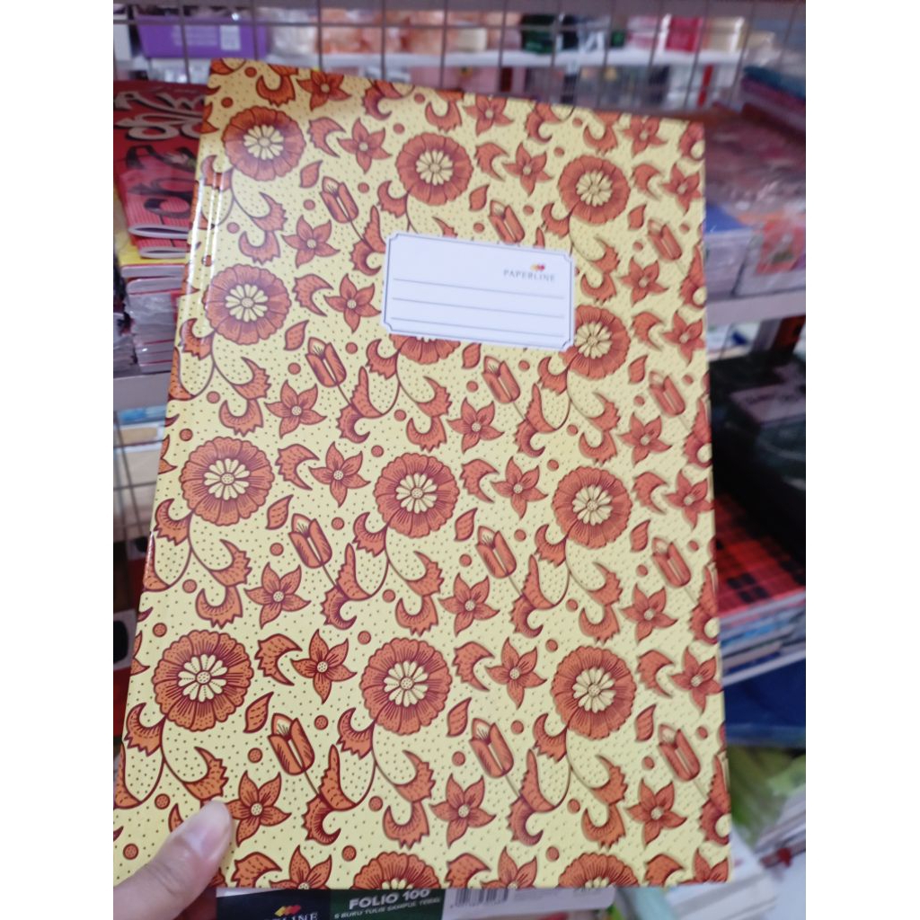 Jual Buku Hardcover Folio Paper Line 100 lbr | Shopee Indonesia