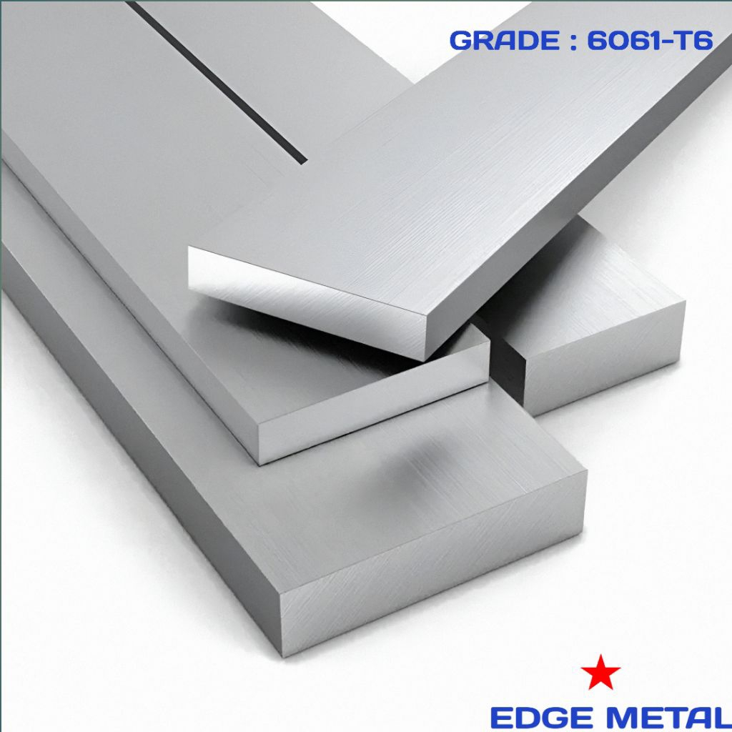 Jual PLAT STRIP ALUMINIUM 6061| TEBAL 10MM X LEBAR 100MM X P. PER 1CM ...