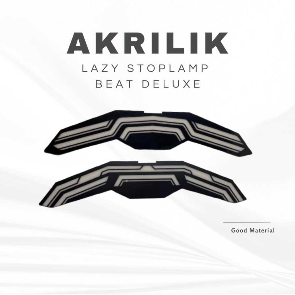 Jual AKRILIK BAHAN STOPLAM LAZY Beat Deluxe Gen 1(RGB/NON RGB) - PNP ...
