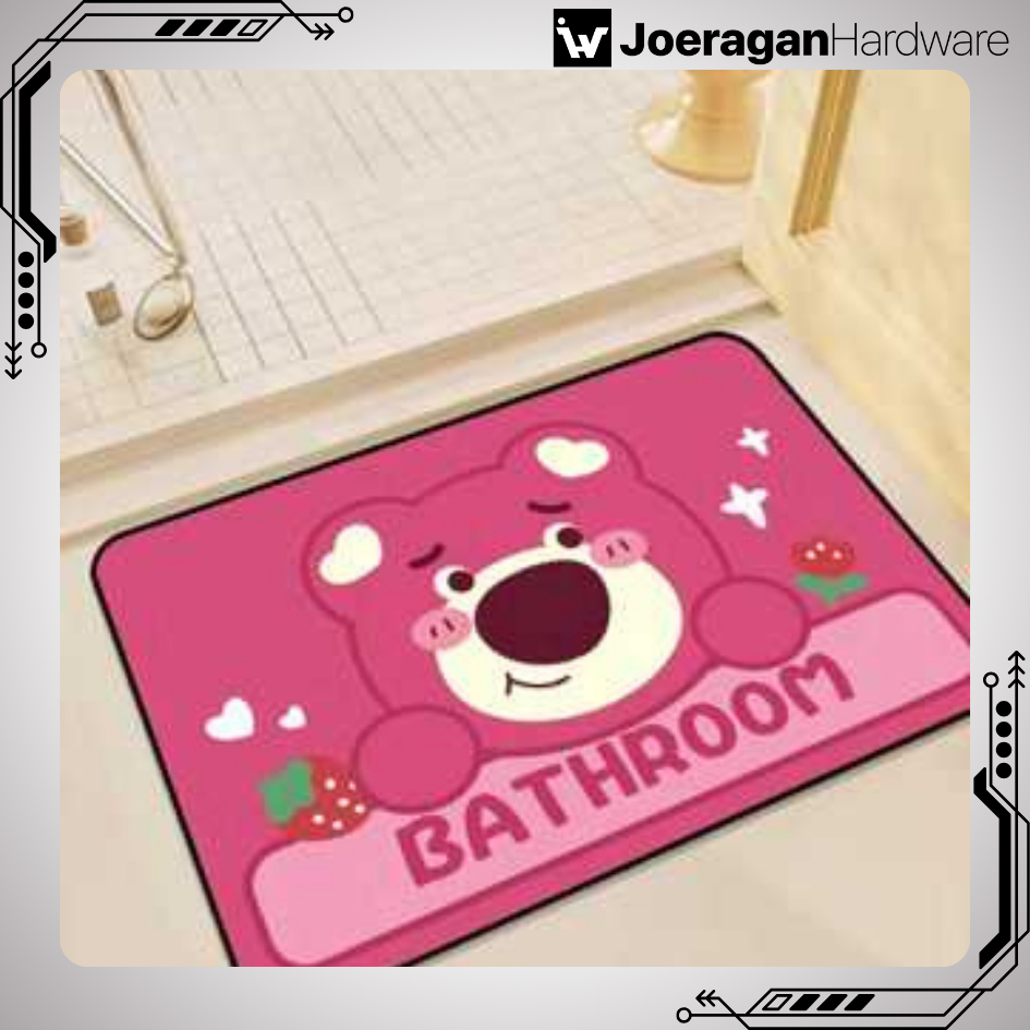 Jual Keset Kamar Mandi Anti Slip Lap Kaki Tebal Mewah Lantai Toilet ...