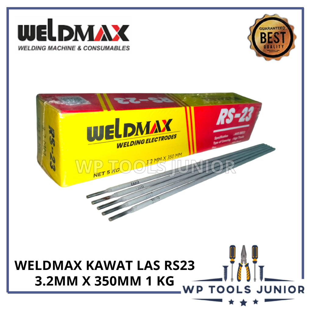 Jual WELDMAX Kawat Las 3.2mm Welding Elektrodes RS-23 3.2 x 350 mm Stick Las Elektroda Lidi las ...