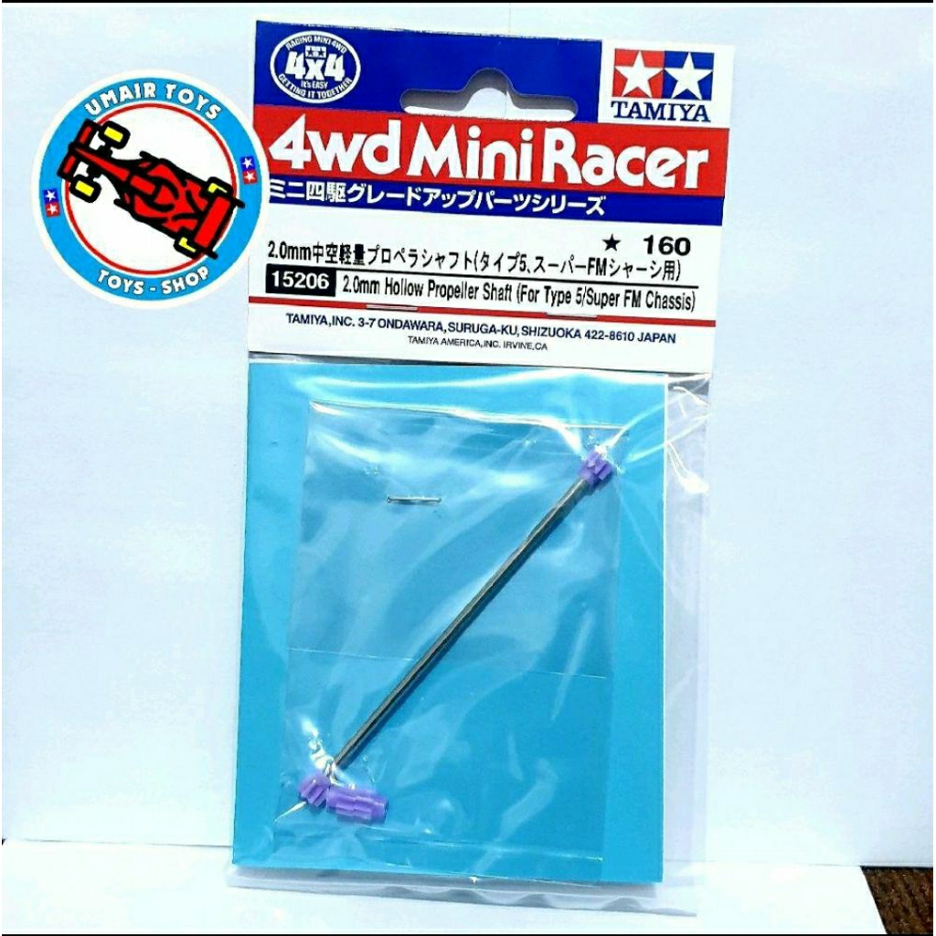 Jual Tamiya 15206 Hollow Propeller Shaft 2.0mm For Type 5 / Super FM ...