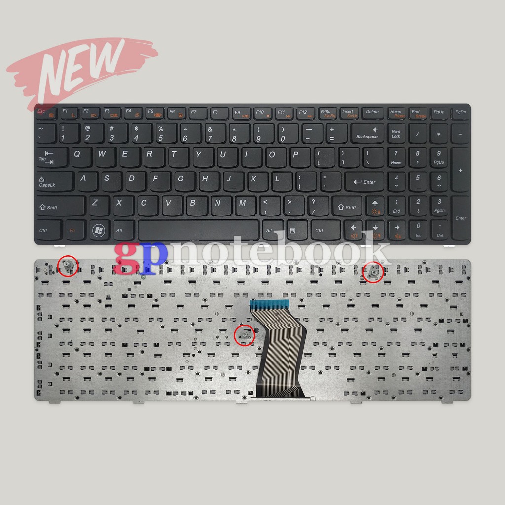 Jual Keyboard Lenovo IdeaPad G580 G585 V580 V585 Z580 Z585 Series ...