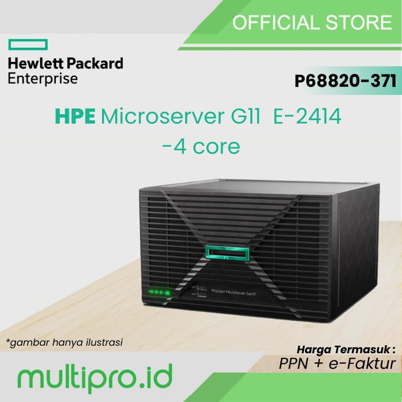 Jual Server HP Server HPE Proliant Microserver G11 E-2414, 16GB, HDD ...