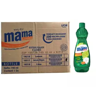 Jual MAMA LEMON BOTOL 750ML 1 DUS ISI 12 PCS | Shopee Indonesia