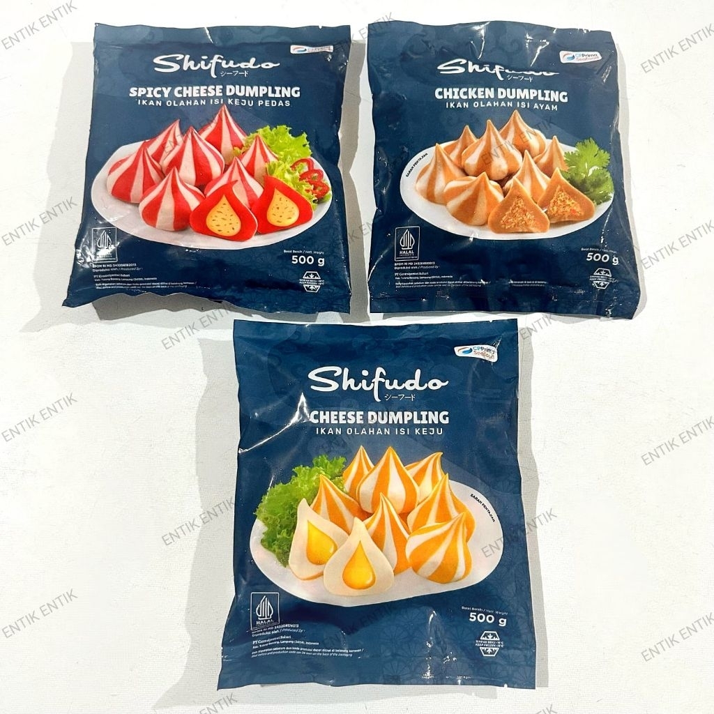 Jual Shifudo Cheese Dumpling | Chicken Dumpling | Dumpling Keju Pedas ...