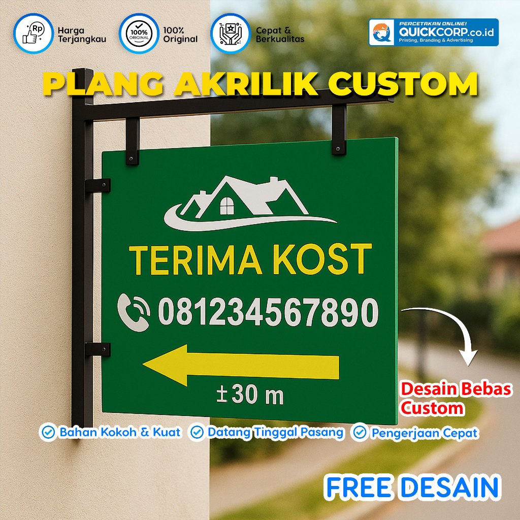Jual Papan Nama Usaha, Plang Nama Toko, Papan Nama Toko, Plang Toko ...