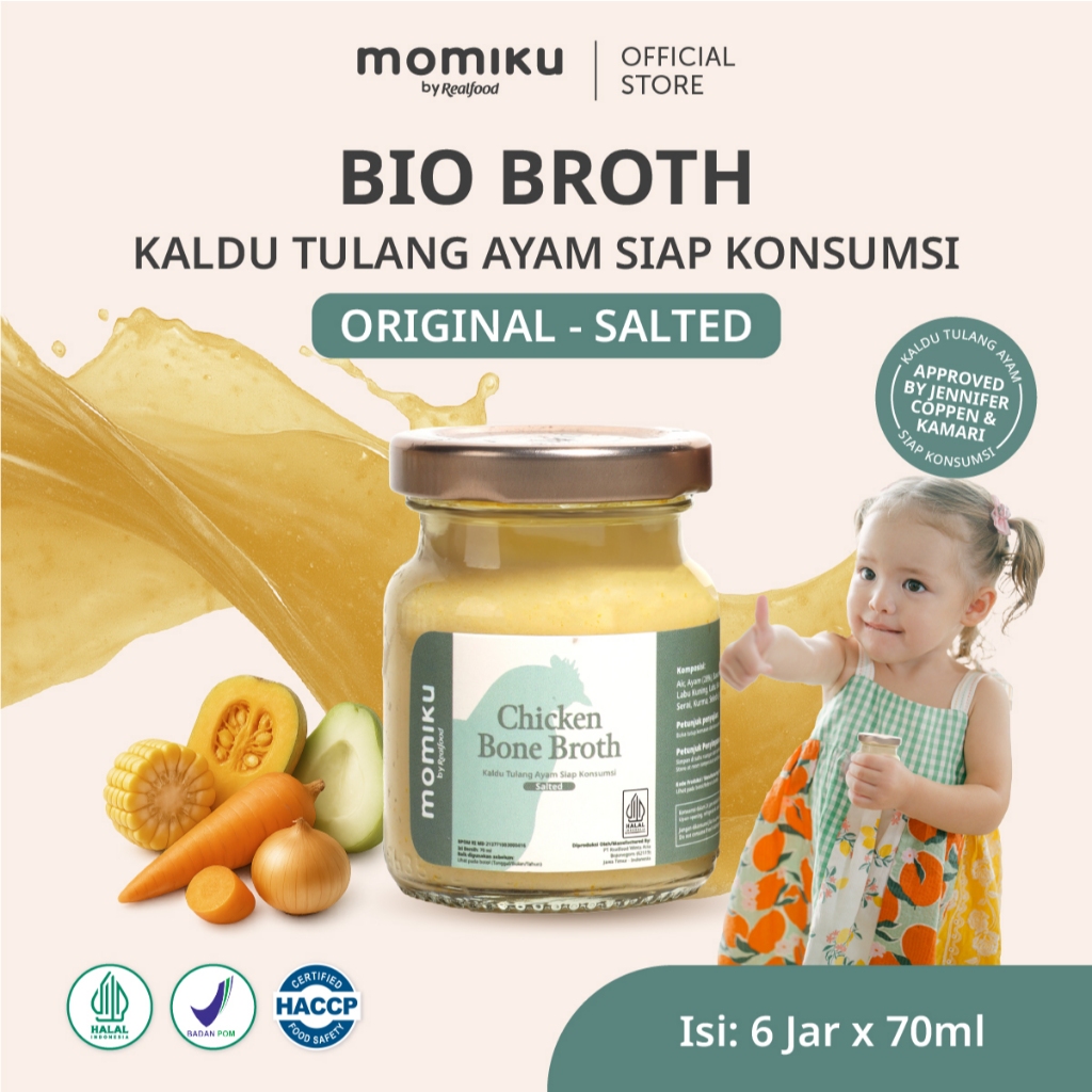 Jual Realfood Momiku Bio Broth I Chicken Bone Broth Salted I Kaldu ...