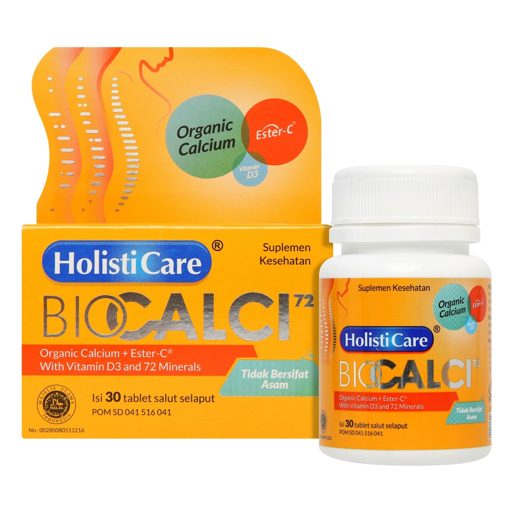 Jual BIOCALCI-72 30 TABLET | SUPLEMEN KALSIUM | Shopee Indonesia