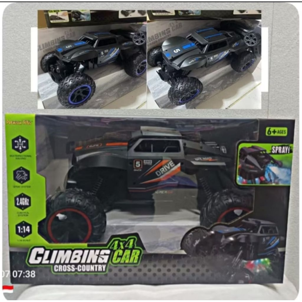 Jual GOGO TOYS - MOBIL RC CLIMBING CAR 4X4 CROSS COUNTRY MOBIL DRIVE ...