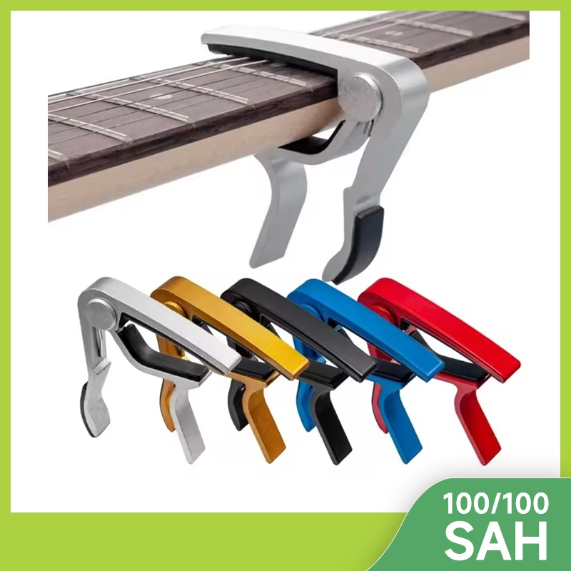 Jual playou Capo Gitar Paduan Aluminium Capo Gitar Akustik Alat ...