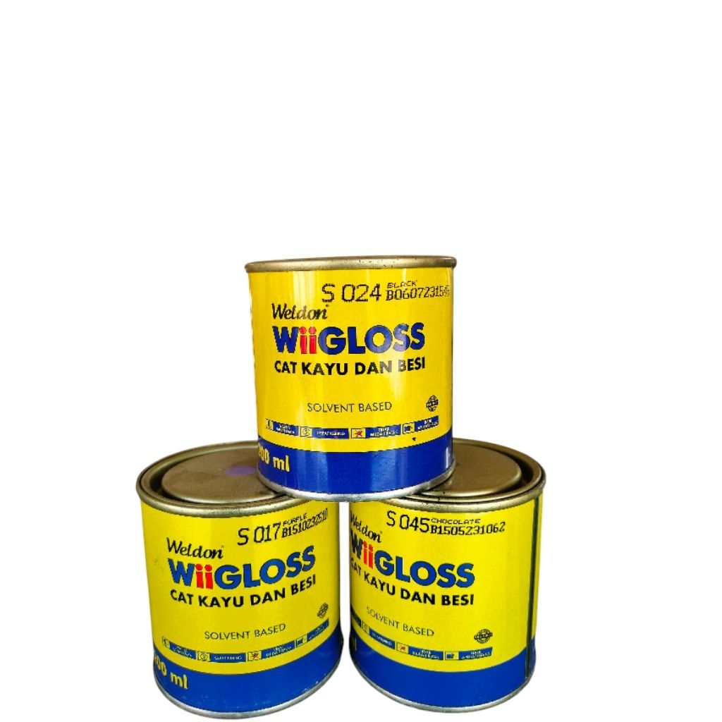 Jual Cat Kayu dan Besi Weldone Wiigloss 200 ml | Shopee Indonesia