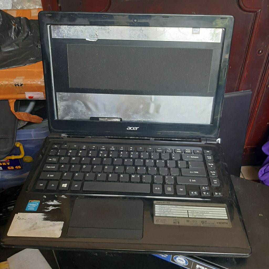 Jual Casing Laptop Acer Aspire E1 432 E1 422 E1 470 Fullset | Shopee ...
