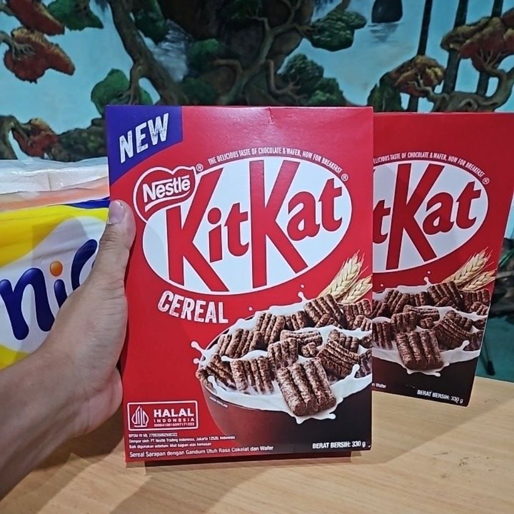 Jual ED 05.26 BOX 330GR - SEREAL KIT-KAT RASA COKLAT DAN CHRUNCY WAFER ...