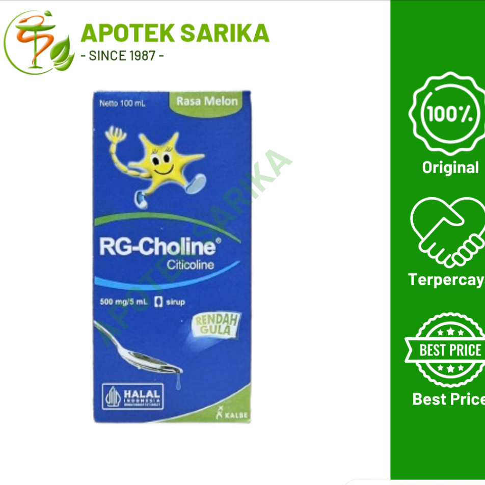 Jual Rg Choline Sirup Botol 100Ml Rasa Melon | Shopee Indonesia