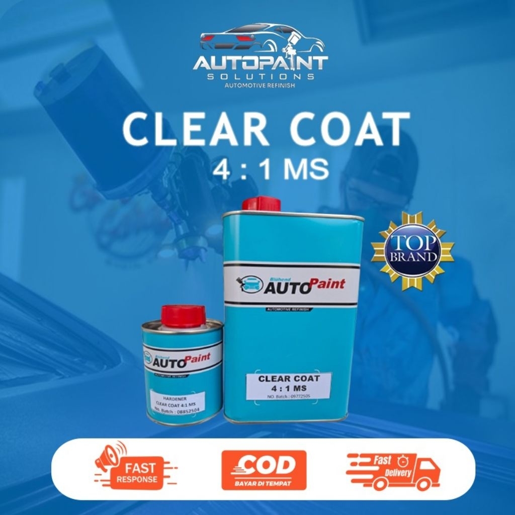Jual TERMURAH/CLEAR COAT 4:1MS/AUTOPAINT/PERNISH 4:1/MASTER SOLID ...