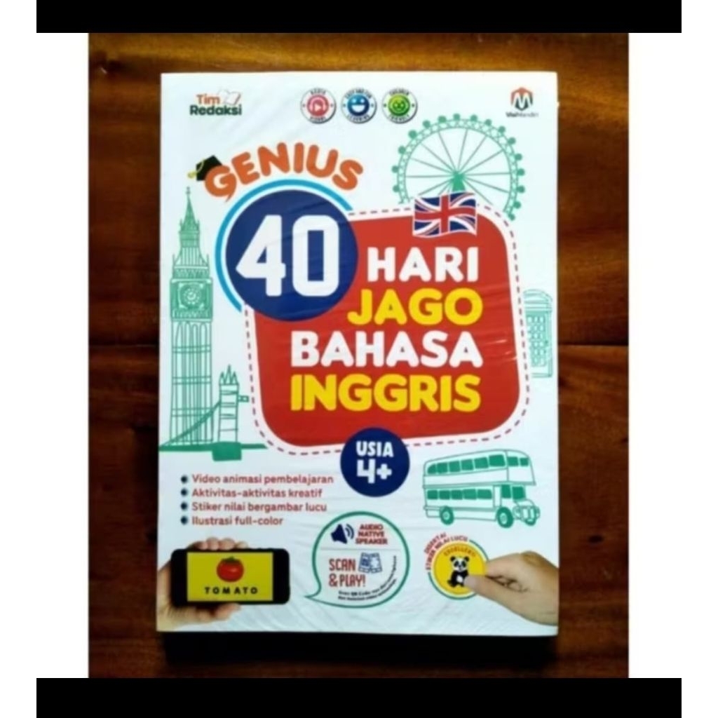 Jual zenius 40 hari jago bahasa Inggris English book for kids - full ...