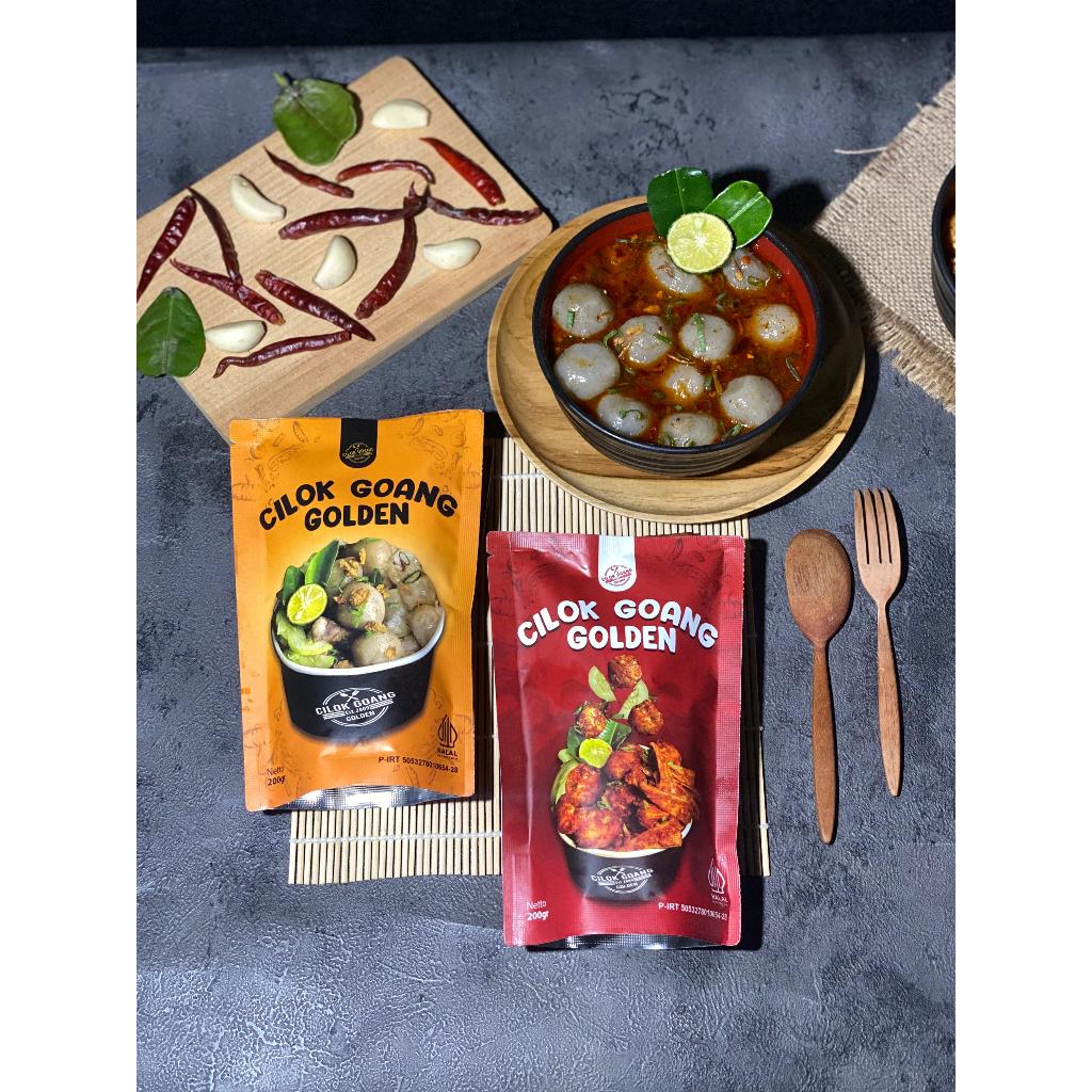 Jual Cilok Goang Golden Kemasan Instan Khas Tasikmalaya Golden Street ...