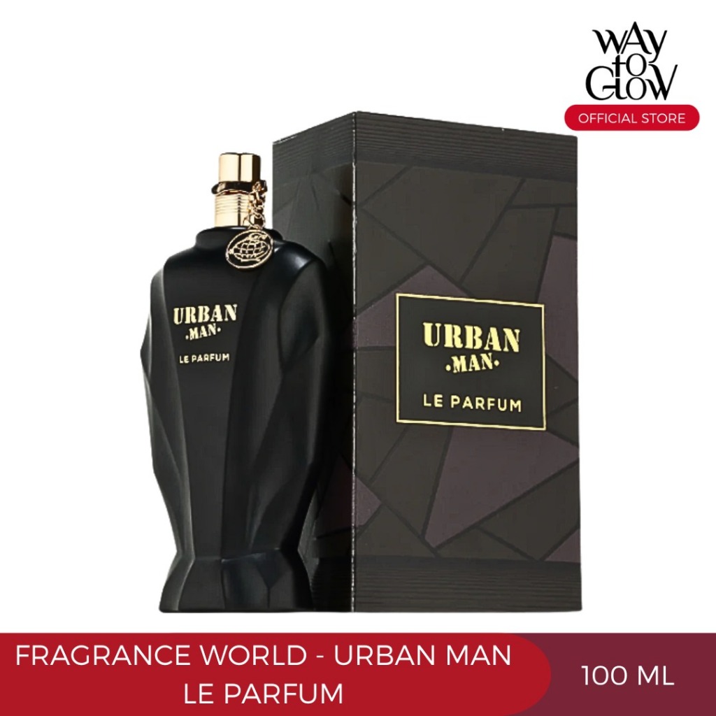 Jual Fragrance World Urban Man Le Parfum Eau de Parfum 90ML | Shopee ...