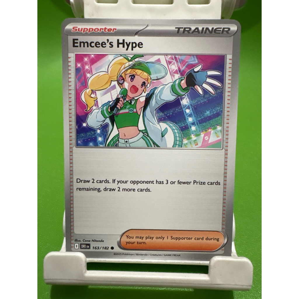 Jual kartu pokemon original common emcee’s hype dri 163/182 | Shopee ...