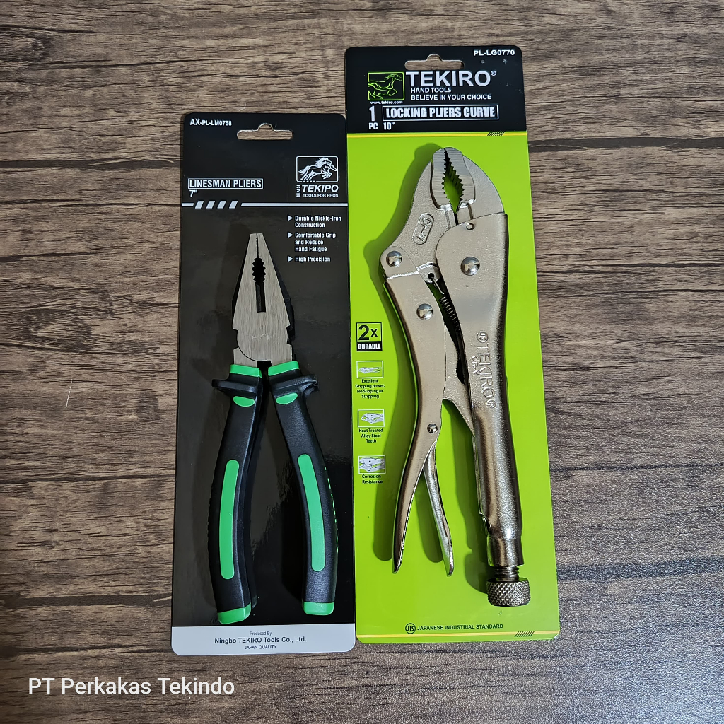 Jual Paket Tang Set 4 Pcs Tekiro / Tang Buaya Bengkok 10 Inch - Tang ...