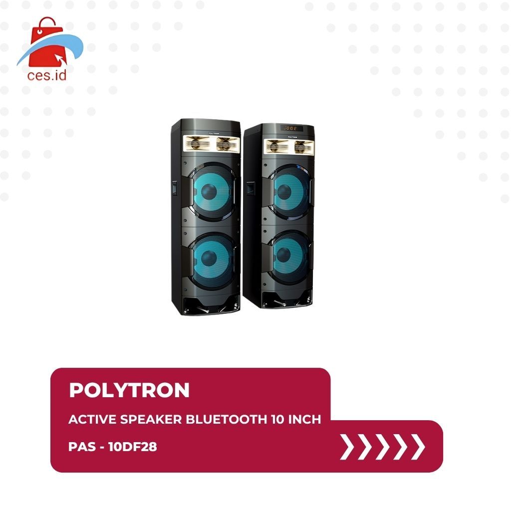 Jual POLYTRON Active Speaker D Series PAS 10D28 / PAS 10DF28 | Shopee ...