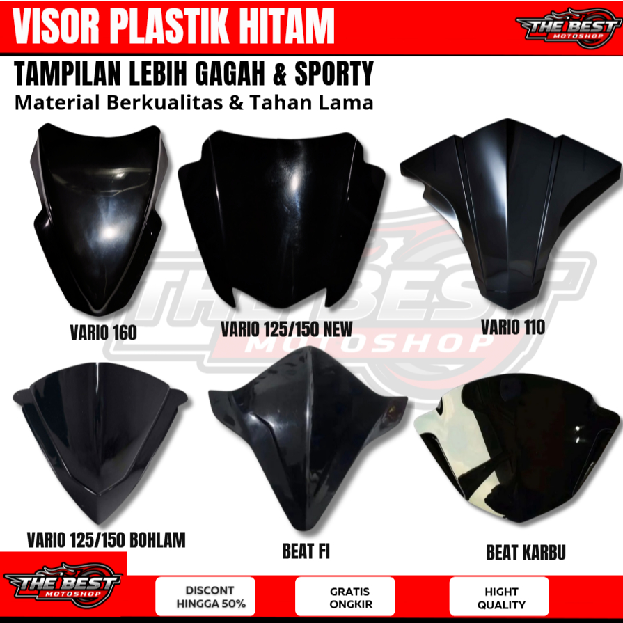 Jual visor vario 110 bohlam beat fi esp vario new vario 160 beat karbu ...