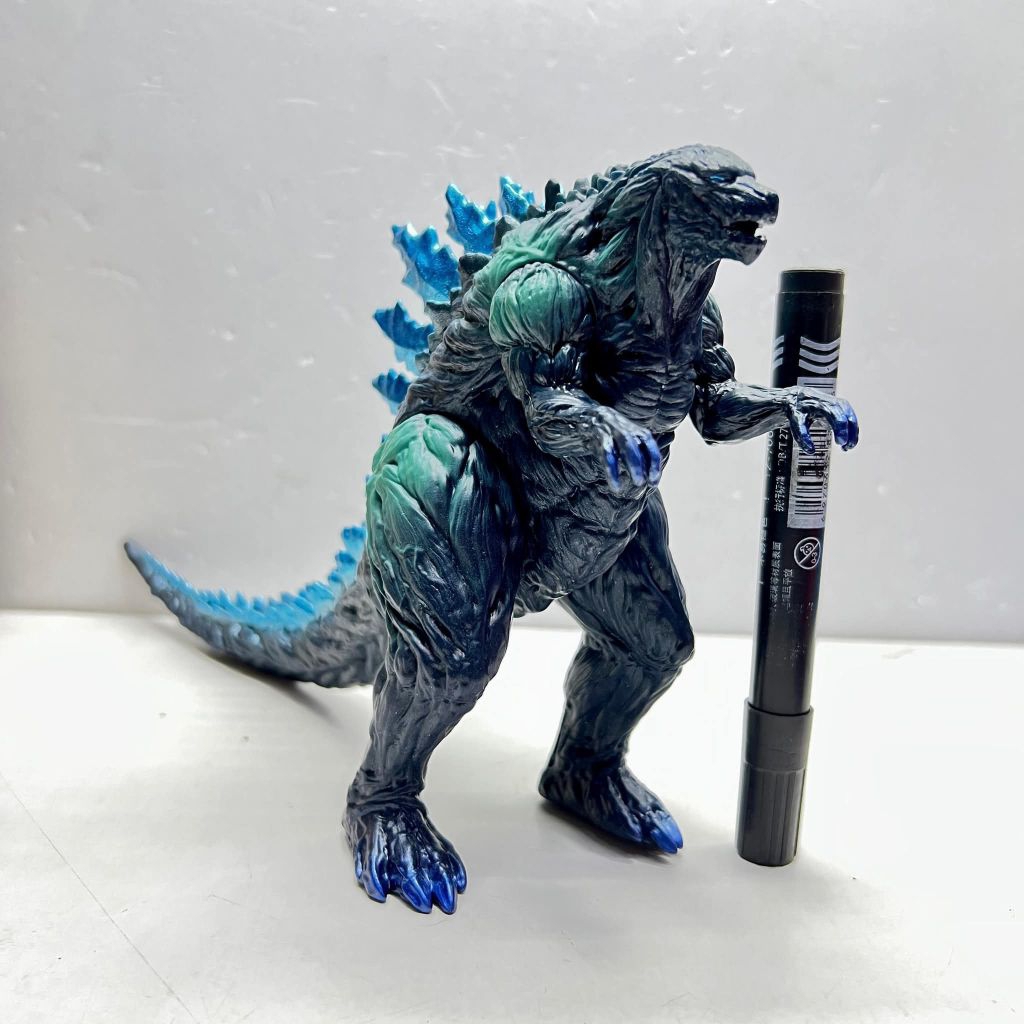Jual Mainan figure Godzilla 2001 burn atomic blast Godzilla blue ...