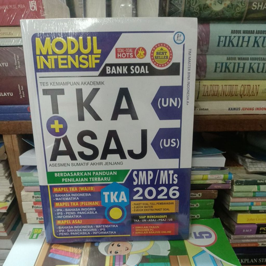 Jual MODUL INTENSIF BANK SOAL TKA DAN ASAJ UN DAN US | Shopee Indonesia